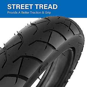 12.5 x 2.25 (12-1/2 x2-1/4) Tire & Inner Tube Set for Razor Pocket Mod (Bella, Betty, Bistro, Daisy, Hannah, Sweet Pea), RSF350, Currie, Schwinn, GT, IZIP, eZip, MX125 Dirt Rocket Electric Scooters