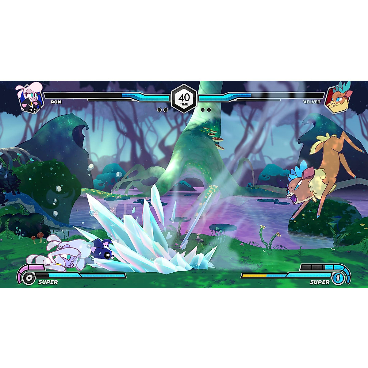 Them's Fightin' Herds: Deluxe Edition (ゼムズ ファイティン ハーズ デラックスエディション) -PS4 【特典】シーズン1パス※ゲーム内に実装(DLCプレイアブルキャラクター(4キャラクター)、追加パレットパック、追加ピクセルロビーアクセサリー) 同梱