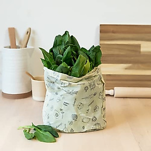 Abeego, The Original Beeswax Food Storage Wrap - One Natural, Giant 13 x 24" Sheet