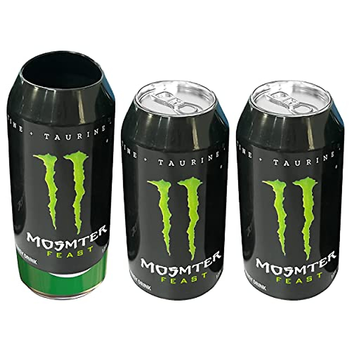 Skywin Silicone Can Sleeve (3 Pack) - Can Cover can Hides Can by Disguising it as a Can of Soda (Momster 3pk 12oz)