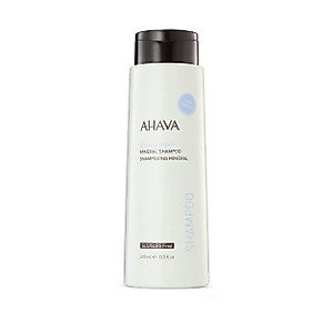 AHAVA Dead Sea Mineral Shampoo - Gentle Scalp-Friendly Shampoo for All Hair Types, Softens, Shines, Hydrates & Nourishes, Enriched with Exclusive Osmoter, Calendula & Aloe Vera, 13.5 Fl Oz