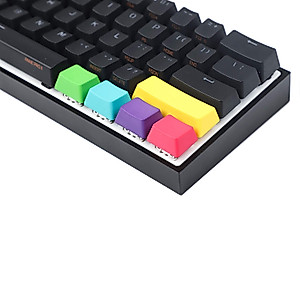 Anodizing Aluminum CNC Case Wood Case for Anne Pro 2 (Wine Red)