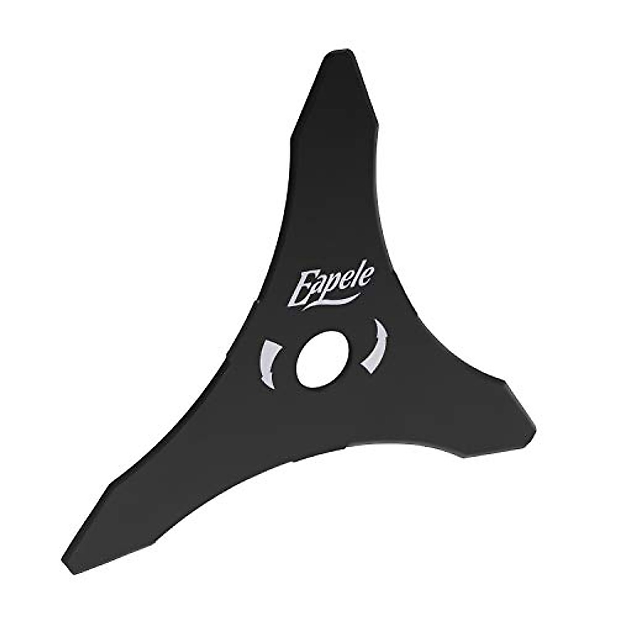 Eapele 12inch Brush Cutter Blade Weed Eater Blade, Carbide Steel Double Sided Blade,3 Teeth