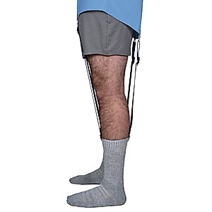 World's Best Shirt Stays for Men Police and Military-Heavy Duty-Made in USA (Original Style)(Back the Blue LEO Edition) 1 Pair of Shirt Keepers/Garter