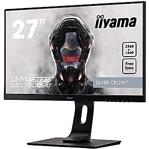 Iiyama 27 ETE Gaming, 2560x1440, G-Master Silver Crow, 1ms, GB2730QSU-B1 (G-Master Silver Crow, 1ms, FreeSync, 13cm Height adj. Stand, 350cd/mý)