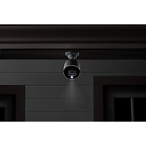 Lorex 5MP Super HD Weatherproof Indoor/Outdoor Add-On Analog Bullet Security Camera w/Warning Light and Remote-Triggered Sirens & Color Night Vision [Camera ONLY]