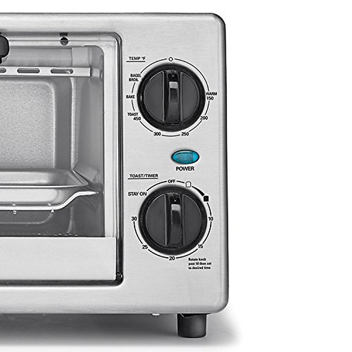 BELLA 4 Slice Countertop Toaster Oven, 1000 Watt Quartz Element