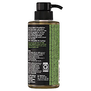 MY BLACK IS BEAUTIFUL Defining Jelly for Curly and Coily Hair with Coconut Oil, Honey and Turmeric, Curl Defining Cream, Curl Gel, 10.1 Fl Oz