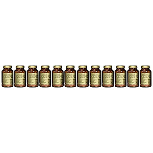 Solgar Choline/inositol 500 Mg/500 Mg, 100 Vegetable Capsules - 50 Servings, 100 Count (Pack of 12)