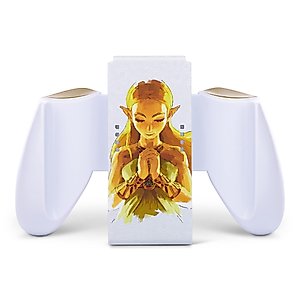 PowerA Joy-Con Comfort Grip for Nintendo Switch - Princess Zelda, game controller, gamepad, Nintendo Switch Lite