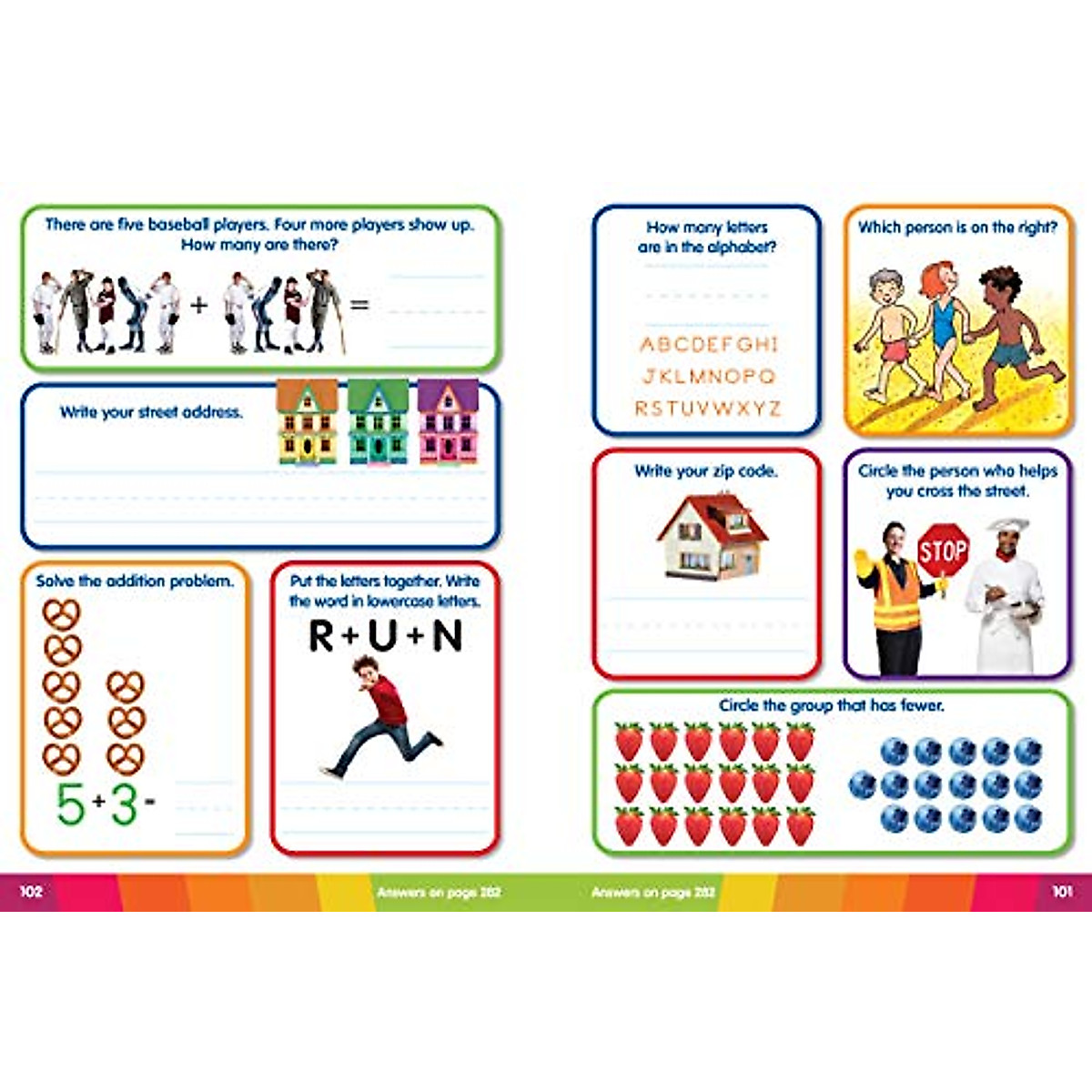 1001 STEAM Kindergarten Activity Workbook: Practice Sight Words, Phonics, Numbers, Math, Art, and More | Reading and Writing Skills - 320 Pages (Ages 4 and Up) (1001 Activity Books)