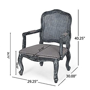 Christopher Knight Home Andrea Dining Chair Sets, Gray