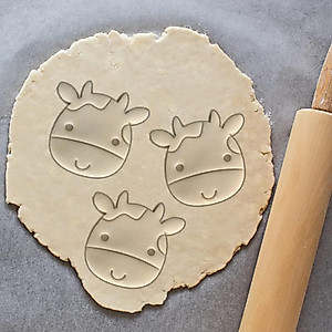 Moose Goods Farm Animal Cookie Cutters - Set of 10 Cookie Cutters for Kids Birthday Party or Themed Parties - Includes Chicken, Pig, Cow, Horse, Duck, Goat, Sheep, Bunny, Barn, & Tractor Cookie Cutter