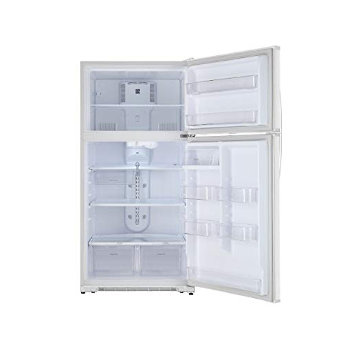 Kenmore Top-Freezer Refrigerator with LED Lighting and 20.8 Cubic Ft. Total Capacity, White