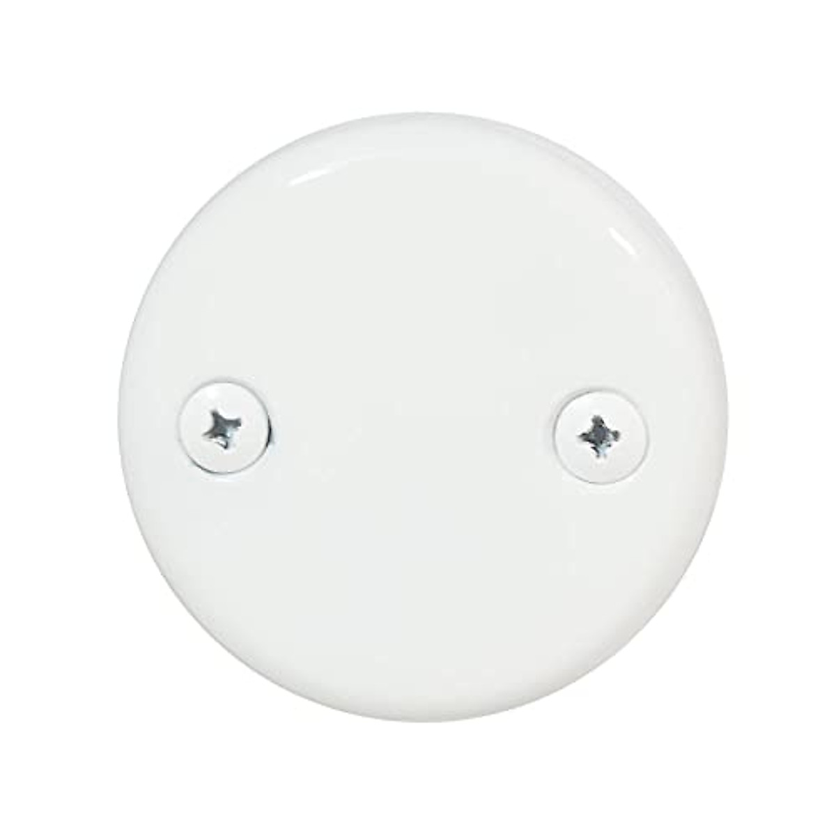 Westbrass 593244-50 White 1-1/2" Tubular Tip Toe Bath Waste Drain Kit, Powder Coat White