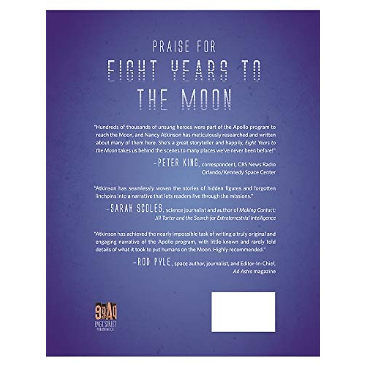 Eight Years to the Moon: The History of the Apollo Missions