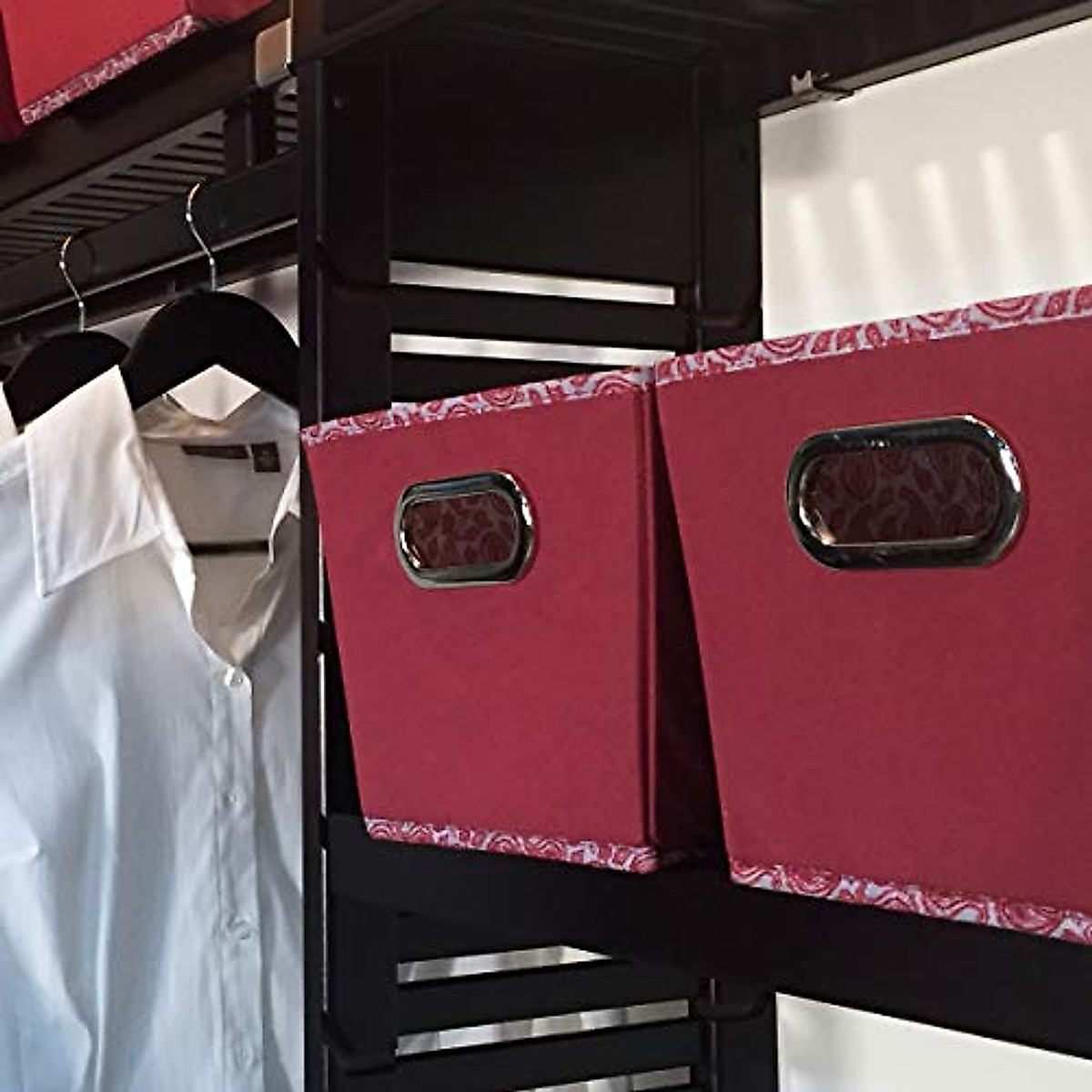 John Louis Home 12in. Deep Woodcrest Simplicity Organizer, Espresso Finish