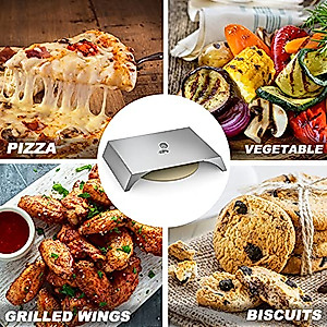 Skyflame Universal Stainless Steel Pizza Oven Kit with Stone for Most Gas Grills and Pellet Grill Conversion Kit, 22x15 Inches