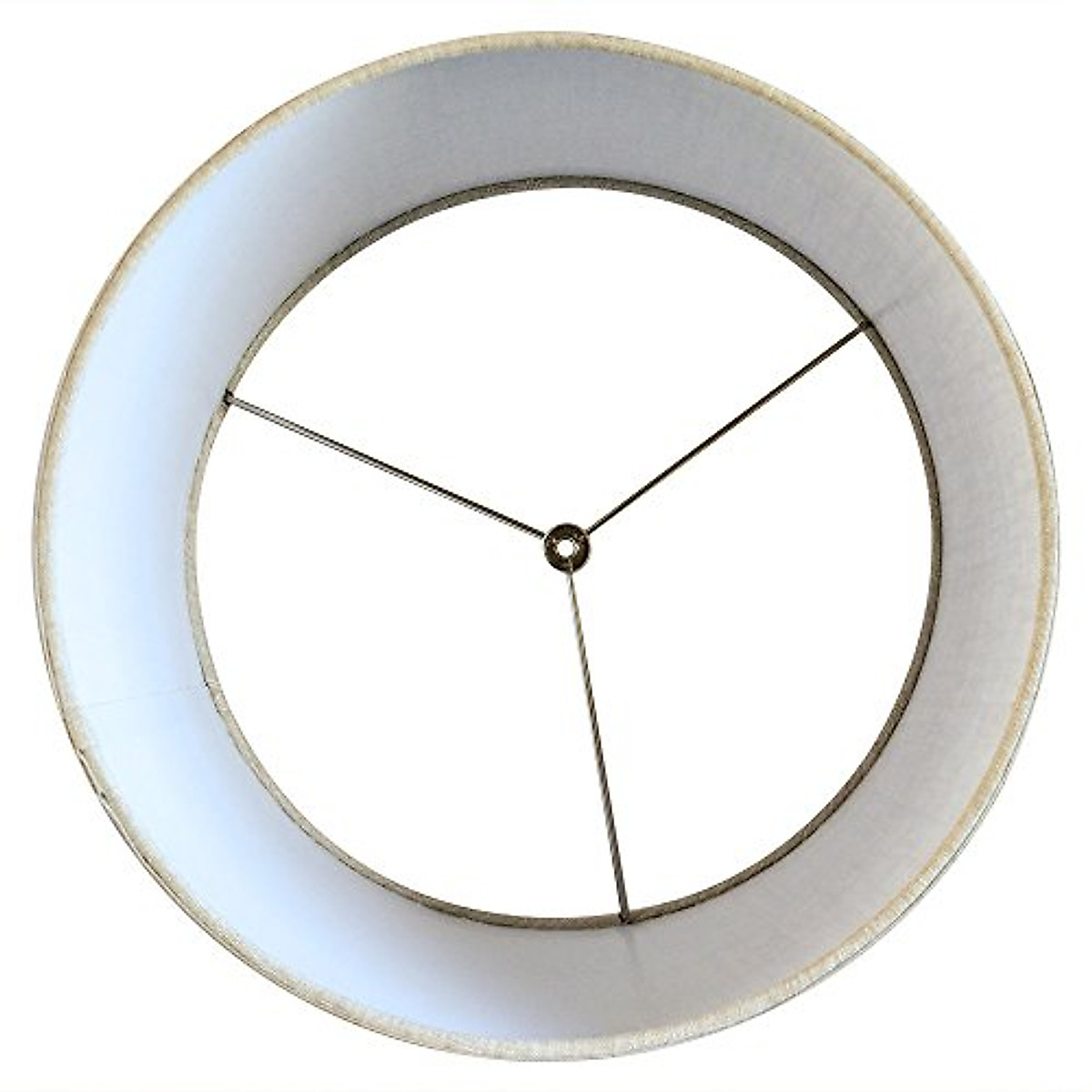 TOOTOO STAR Brown Lamp Shade Medium Drum Lampshade for Chandeliers Floor Light and Table Lamp 13x14x9 inch, Natural Linen Hand Crafted, Spider