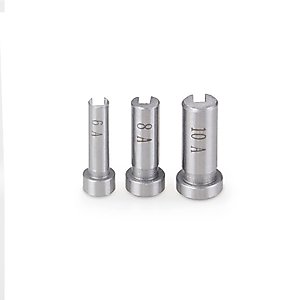 ICZW Keyway Broach Set HSS Keyway Cutting Tool for Lathe Metric Size Broaches with Bushings and Shims (6 pcs)