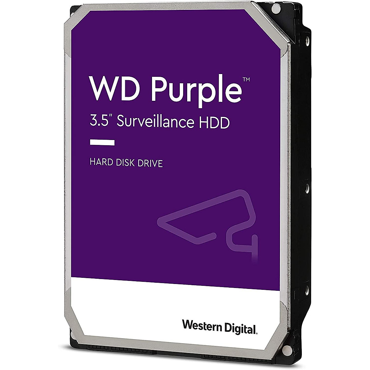 Western Digital 2TB WD Purple Surveillance Internal Hard Drive HDD - SATA 6 Gb/s, 64 MB Cache, 3.5" - WD20PURZ (Renewed)