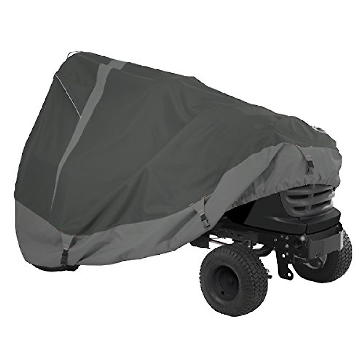 Classic Accessories StormPro Waterproof Heavy-Duty Lawn Tractor Cover, Fits tractors with decks up to 54 in