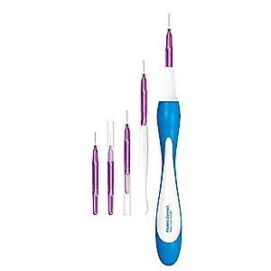 Piksters Interdental Brushes, Size 1, Purple Handle
