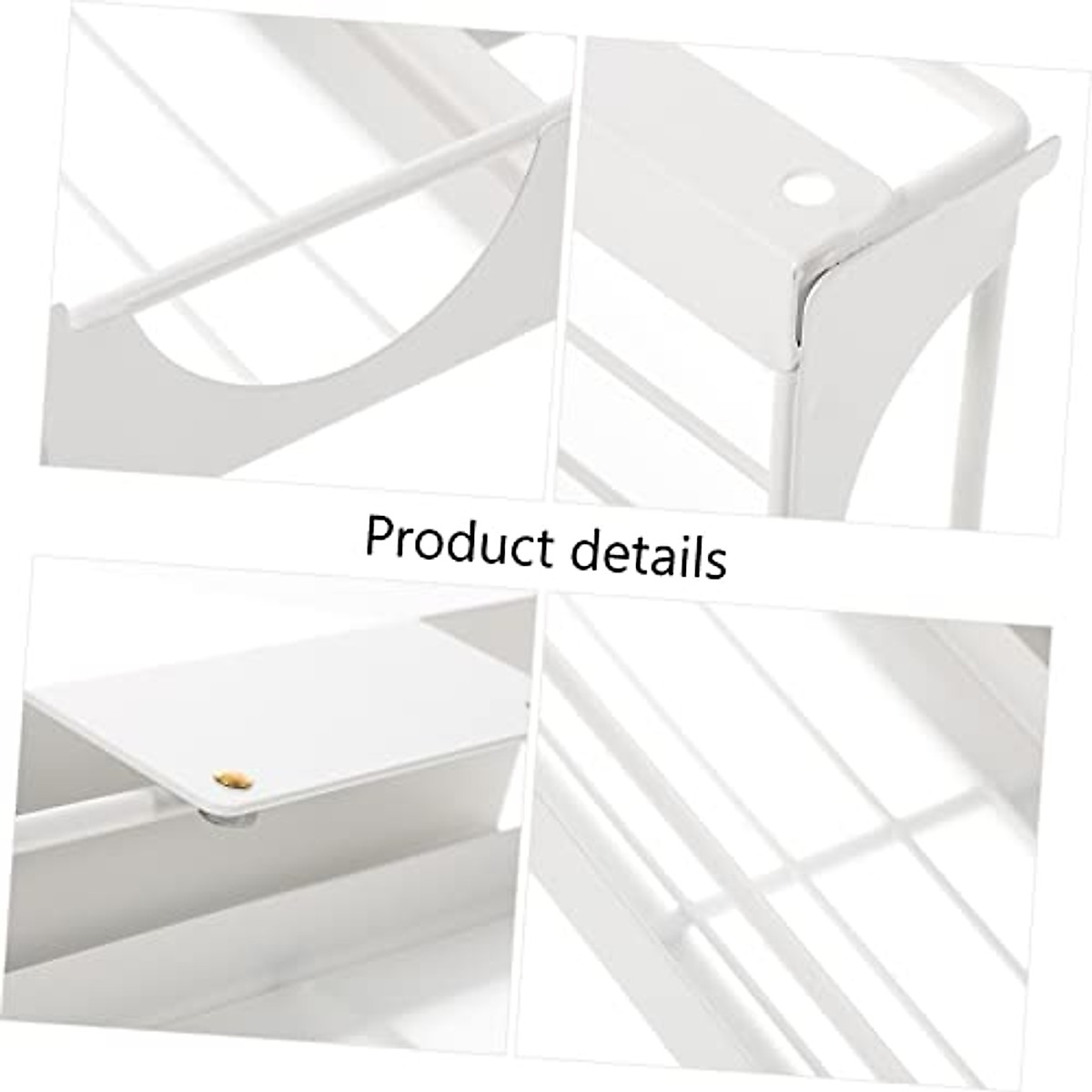 CHILDWEET Pull Drawer Cabinet The Bathroom Basket for Steel Organizer Heavy Sliding Slide Under Clo Kitchen Sink Shelf Storage Home Duty Out White Rack Metal Organizers Pantry Shelves