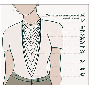 TRUFINE Sterling Silver Box Chain Necklace Thin, Dainty, 925 Sterling Silver Durable Sturdy gift 0.8mm &1mm Jewelry for Women Men Made in Italy (Length 24 Inch, 1mm)