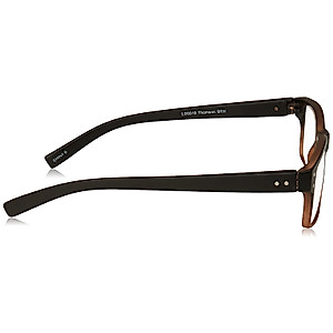 Foster Grant Thomson Reading Glasses, Brown/Transparent, 59 mm