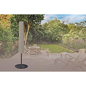 Umbrella Cover for 6ft to 9ft Patio Umbrellas, Waterproof and Durable Market Umbrella Cover with Zipper and Rod