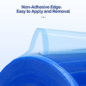 JMU Barrier Film, 4" x 6" Barrier Film Tattoo, Dental Barrier Tape Blue Barrier Film Roll 1200 Sheets