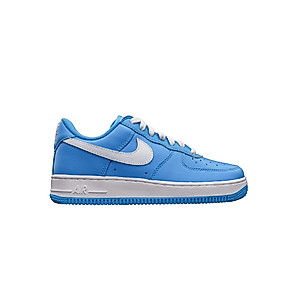 NIKE Men's Retro Basketball Shoes, University Blue White Metallic, 9.5 AU