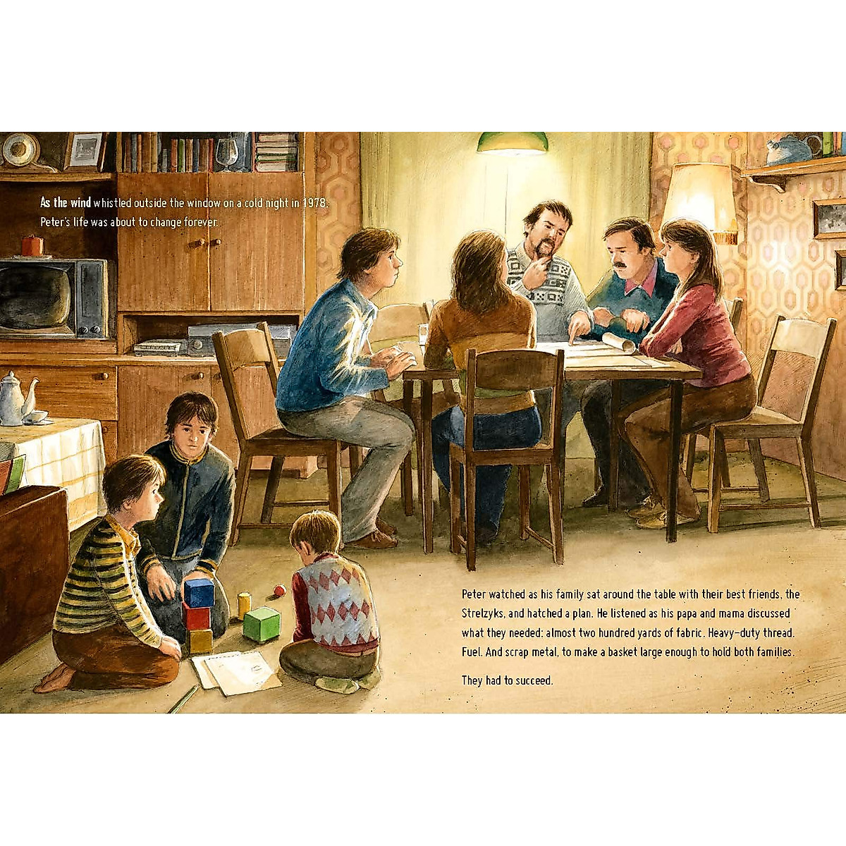 Flight for Freedom: The Wetzel Family’s Daring Escape from East Germany (Berlin Wall History for Kids book; Nonfiction Picture Books)