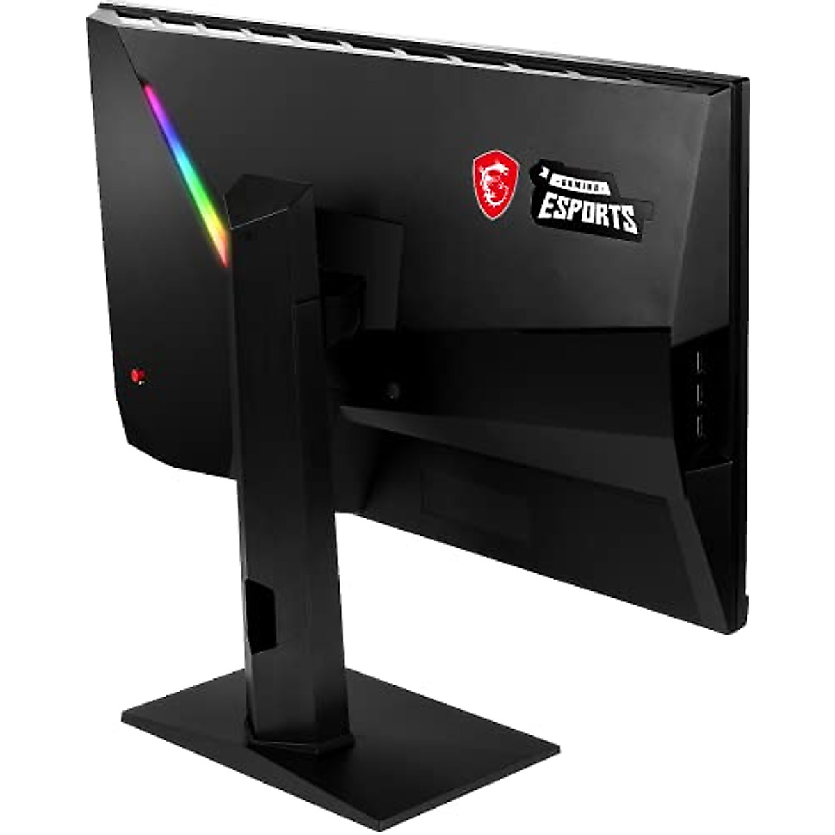 MSI 24.5” FHD (1920 x 1080) Non-glare with Super Narrow Bezel 240Hz 1ms 16:9 HDMI/DP/USB Height Adjustment G-Sync Compatible IPS Gaming Monitor (OPTIX MAG251RX),Black