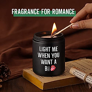 GSPY Candles for Him, Naughty Gifts, Funny Gifts for Men, Gifts for Him, Husband Gifts from Wife - Funny Anniversary, Sweetest Day, Birthday Gifts for Husband, Boyfriend, Fiance, Gay Husband