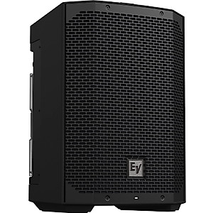 Electro-Voice EVERSE 8 8" 2-Way Battery Powered Loudspeaker with Bluetooth, Automatic Feedback Suppression, and Music Ducking, Black