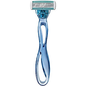 BIC Soleil Bella Click Women's 4-Blade Disposable Razor, 1 Handle and 4 Cartridges