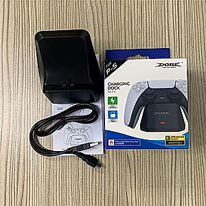 PS5 Controller Charger, Playstation 5 Charging Base, PS5 Controller, Fast Charging Base with LED Indicator, USB Charging