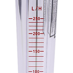 Xp Gauge Dn15 2-25-250L/H Fertilizer Plastic Tube Type 25-250L/H Instantaneous Water Flow Meter Flowmeter