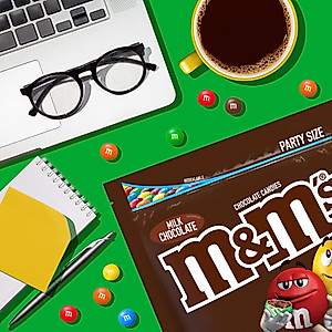 M&M'S Milk Chocolate Candies, Milk Chocolate, 38 Oz Bag