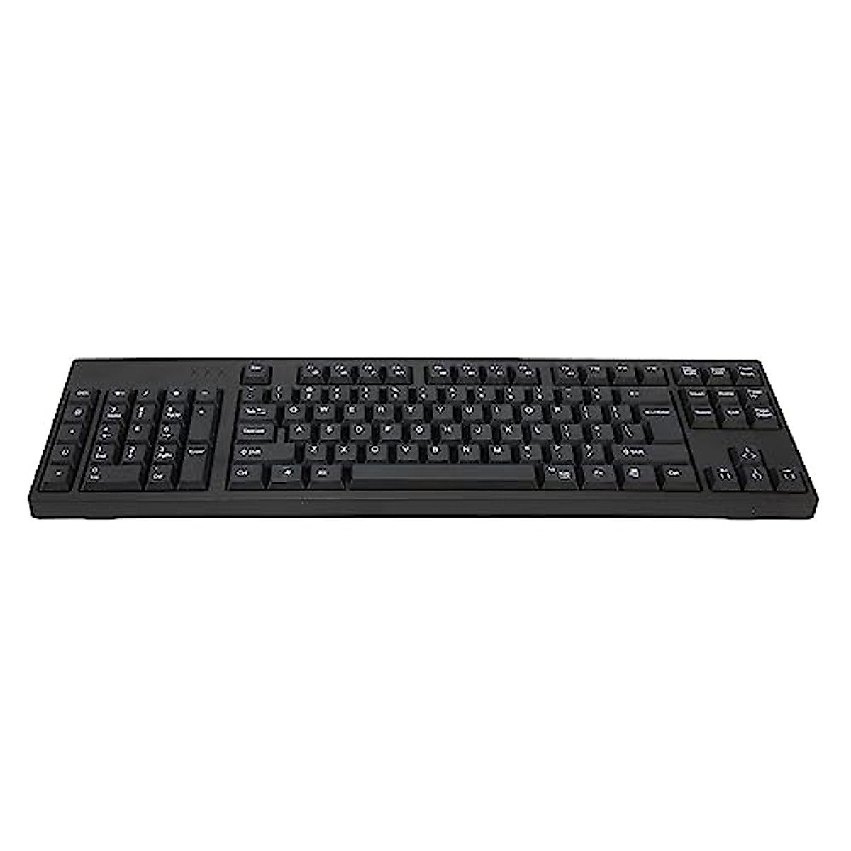 GOWENIC 109 Keys Left Handed Keyboard, Multimedia USB Ergonomic Keyboard, Plug and Play Office Keyboard, Reduce Back and Shoulder Strain to Improve Posture