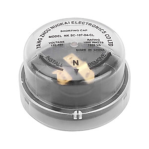 AUNMAS Shorting Twistlock Photocell, Twist Lock Light Sensor with Photocell Dusk to Dawn Light Sensor 1000W 1800VA 120-480V Receptacle Temporary for Outdoor Controls Lighting