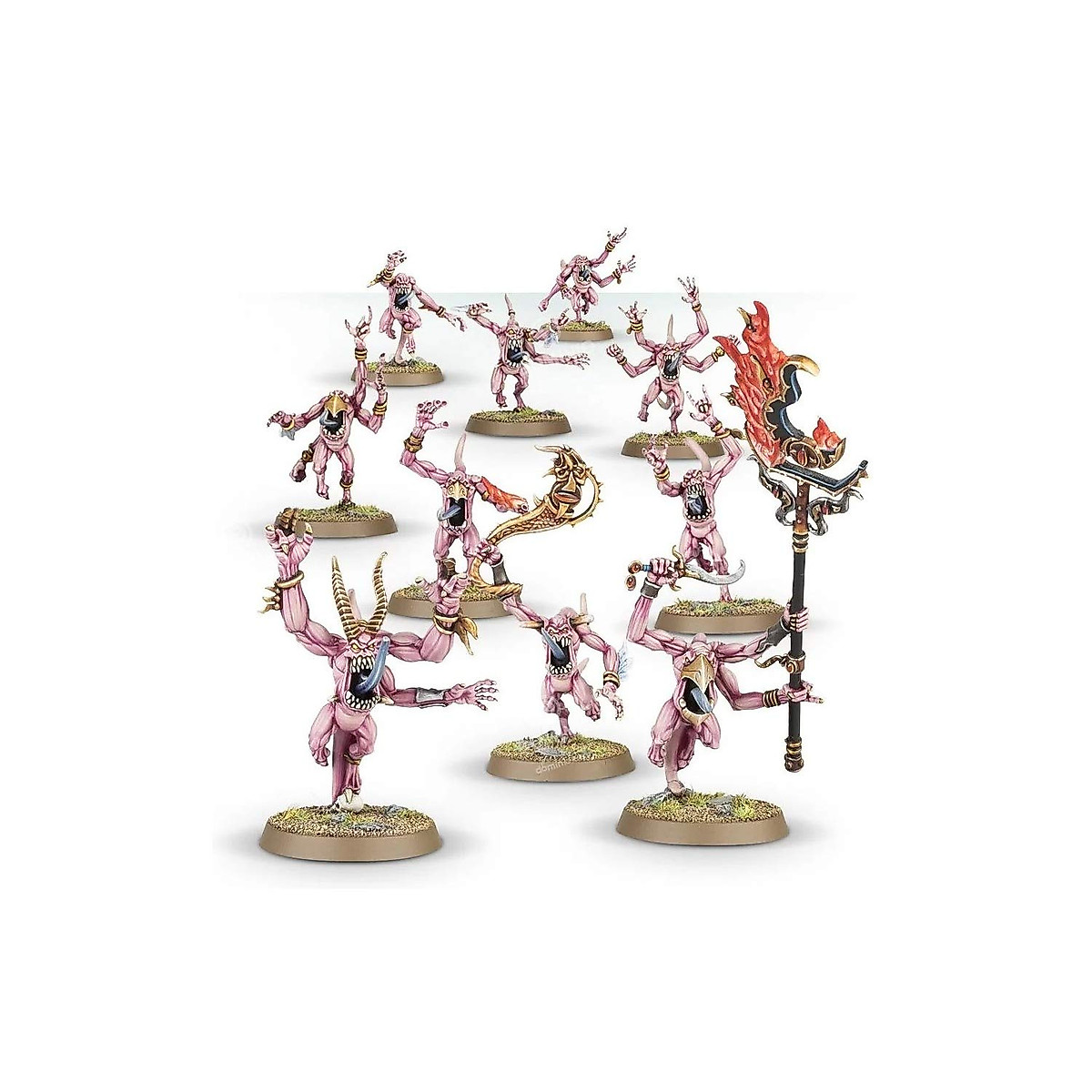 Warhammer 40000 Games Workshop Daemons of Tzeentch Pink Horrors