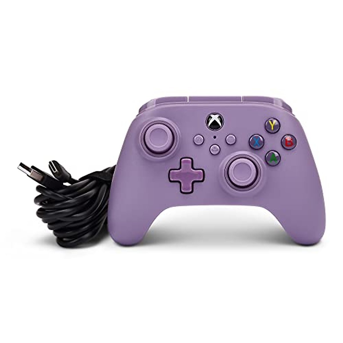 PowerA Nano Enhanced Wired Controller for Xbox Series X|S - Lilac, portable, compact, gamepad, video game, gaming controller, works with Xbox One and Windows 10/11