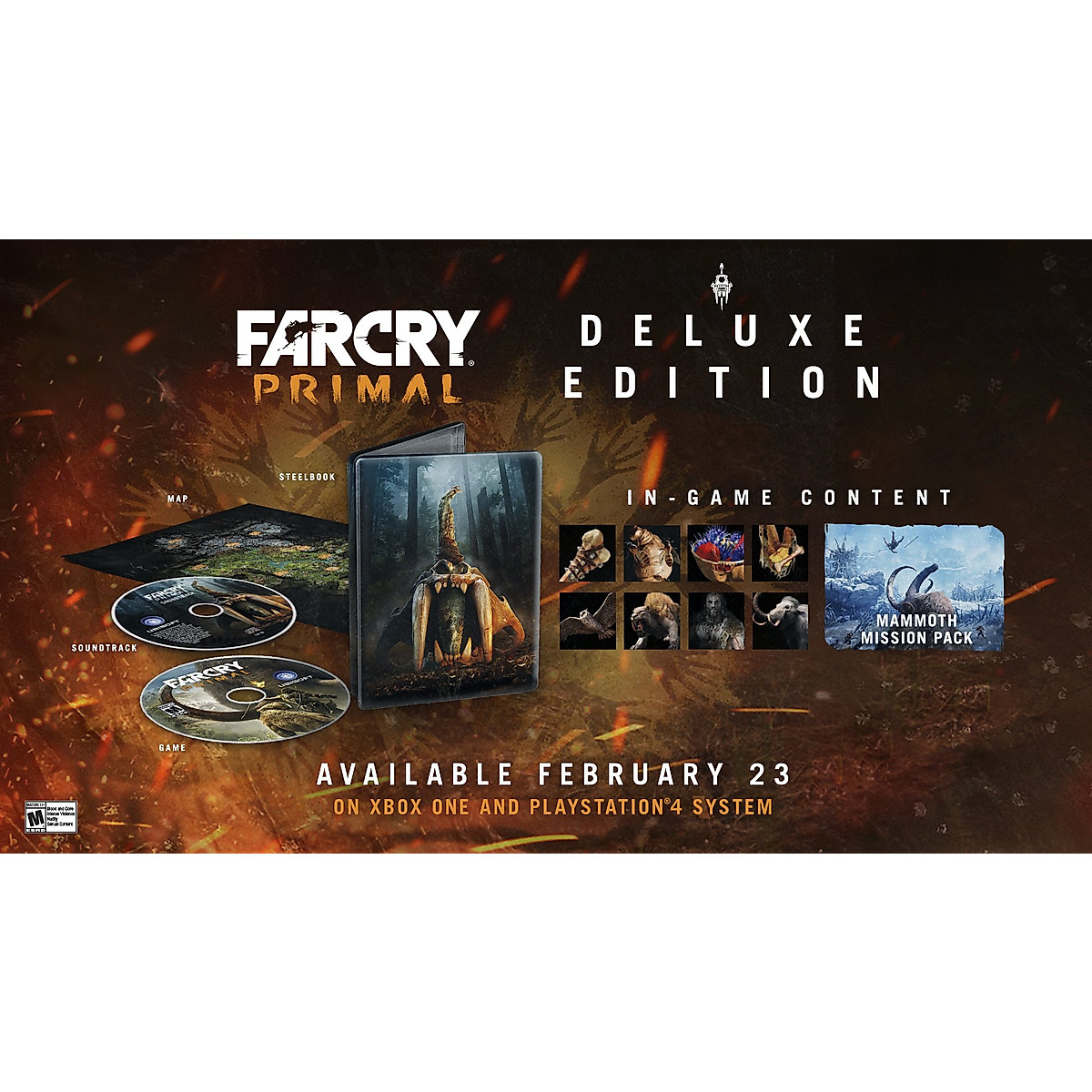 Far Cry Primal Deluxe Edition with SteelBook - Xbox One