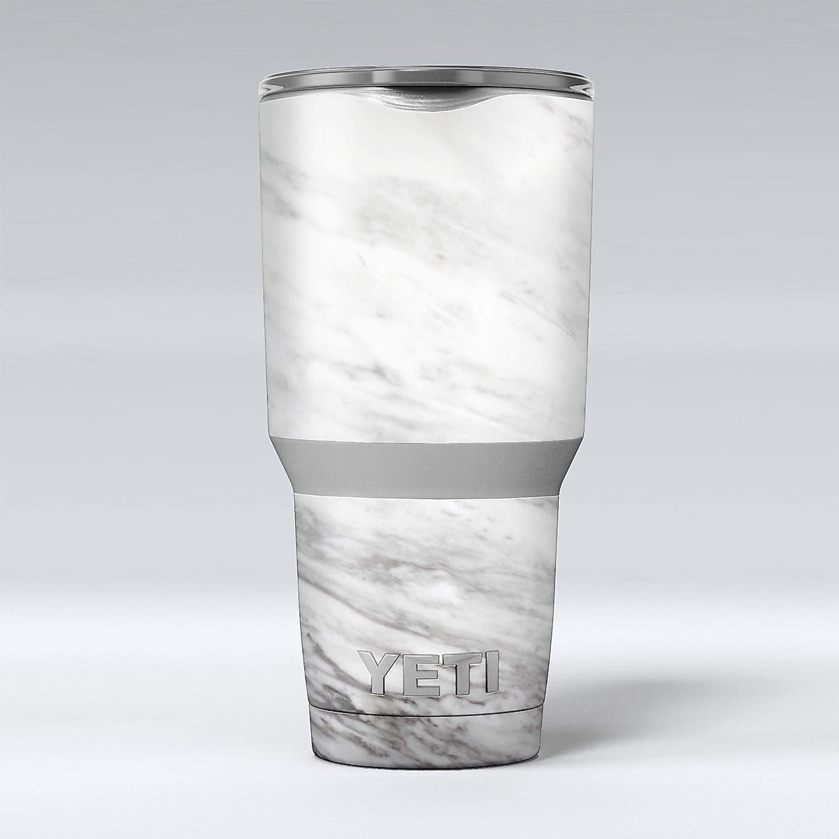 Design Skinz Slate Marble Surface V9 - Skin Decal Vinyl Wrap Kit Compatible with The Yeti Rambler Cooler Tumbler Cups