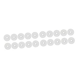 GAFOKI Bike Tire Tube 30pcs Valve Core Gasket Tire Air Pump Bike Stickers Mountain Bike Tire Gasket Mountain Bike Air Nozzle Sticker Tire Air Nozzle Mat Tire Gasket Bike Sticker Bike Tires
