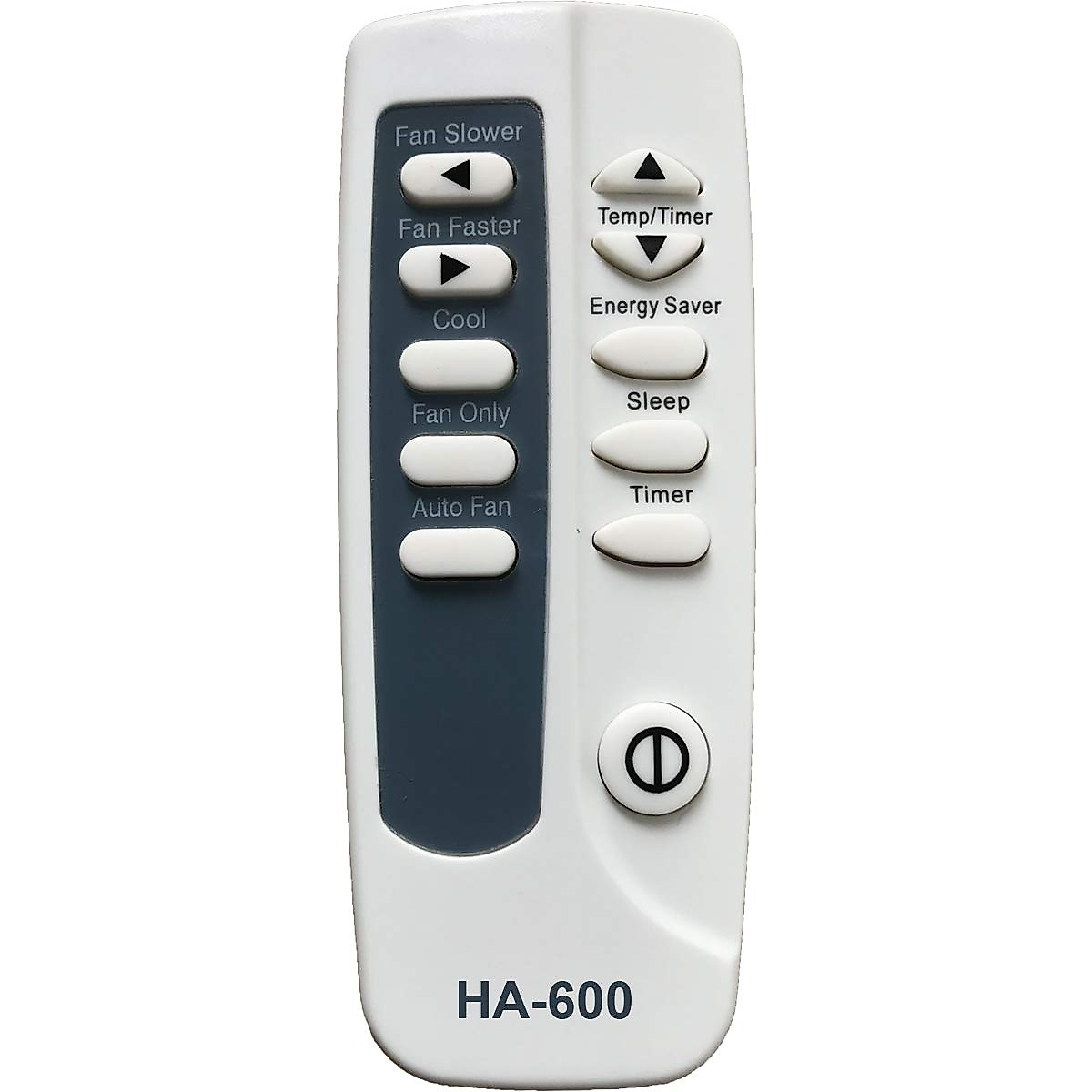 HA-600 Replacement for Frigidaire Air Conditioner Remote Control 309350502 Works for FAS185J2A5 FAS186L2A1 FAS225J2A2 FAS225J2A3 FAS255J2A2 FAS255J2A5 FAS295J2A2 FAS295J2A3 FAS295J2A4
