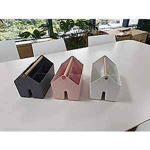 Litem Porta Deluxe - A Compact & Stackable Storage Unit for organizing Small Objects in Kitchen, Office, Kids Room (Grey, 11Wx6.7Dx7.2H)